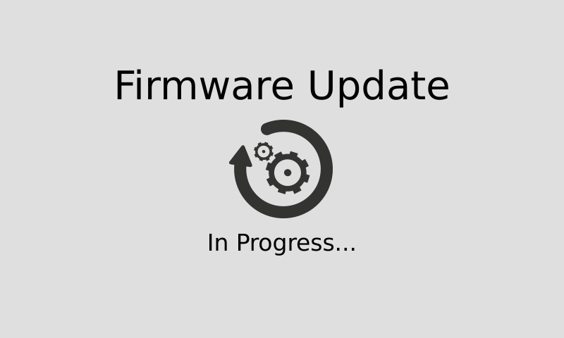 Firmware upgrade