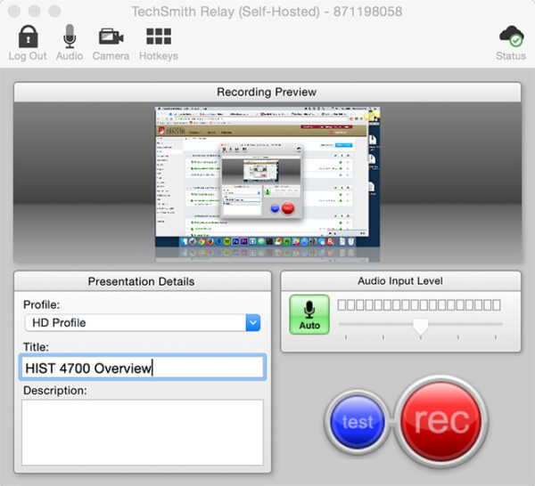 How to record lectures: comparing capture software and hardware