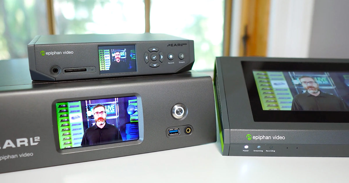 How to set up your Pearl hardware encoder