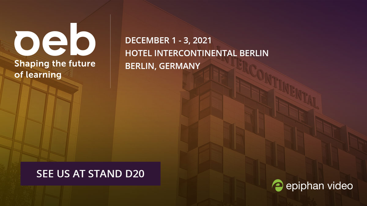 OEB 2021 - Epiphan Video