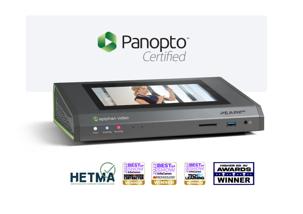 Panopto remote recorder | Pearl hardware encoders - Epiphan Video