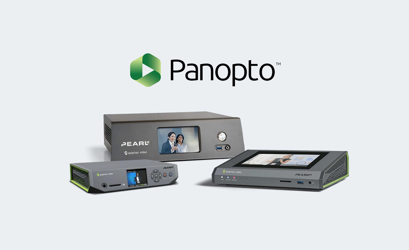 Panopto remote recorder | Pearl hardware encoders - Epiphan Video