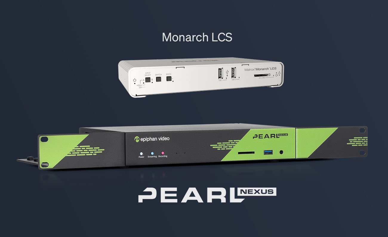 Monarch LCS vs Pearl Nexus - Epiphan Video