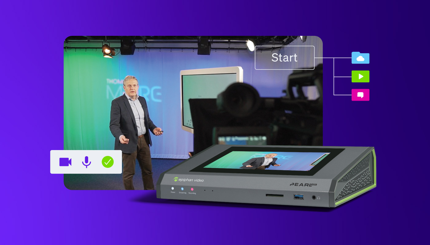 One-button studios by Epiphan Video