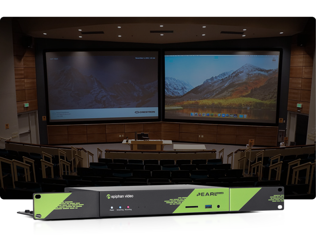 Epiphan Pearl systems integrate with Opencast