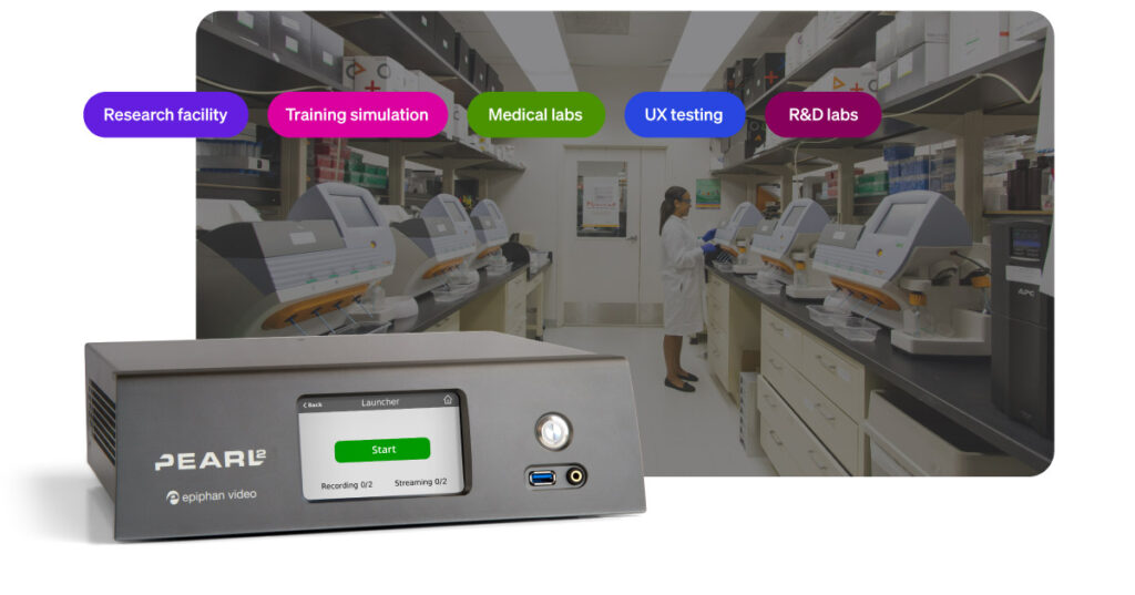 Simulation labs and training video recording and streaming