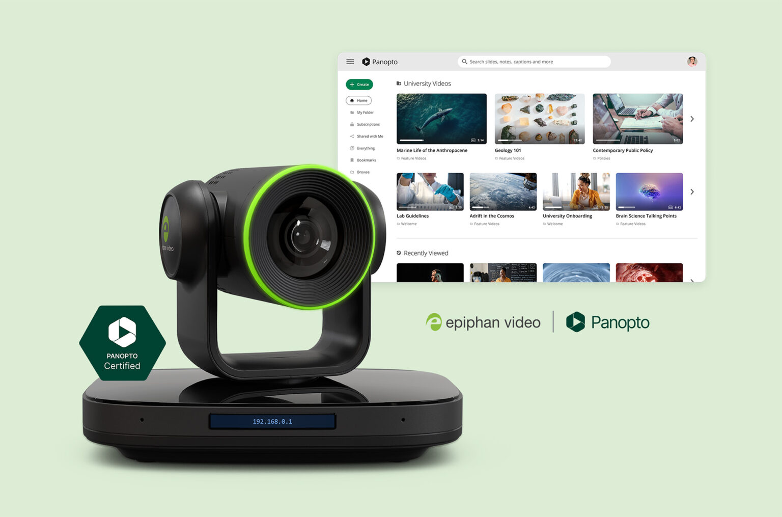 Panopto & Epiphan Video Launch World’s First Remote Recorder Certified ...